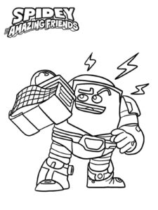 30+ Spidey and His Amazing Friends Coloring Pages 🎨🕸️ ...