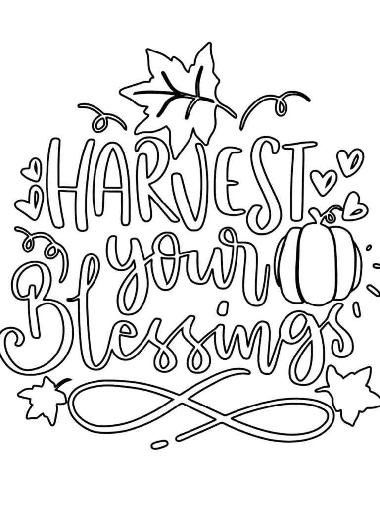 Top 60+ Thanksgiving Coloring Pages For Kids 🦃🎨 - Coloringpagesforkids.net