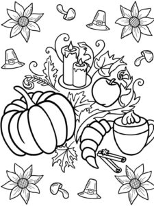 Top 60+ Thanksgiving Coloring Pages For Kids 🦃🎨 - Coloringpagesforkids.net