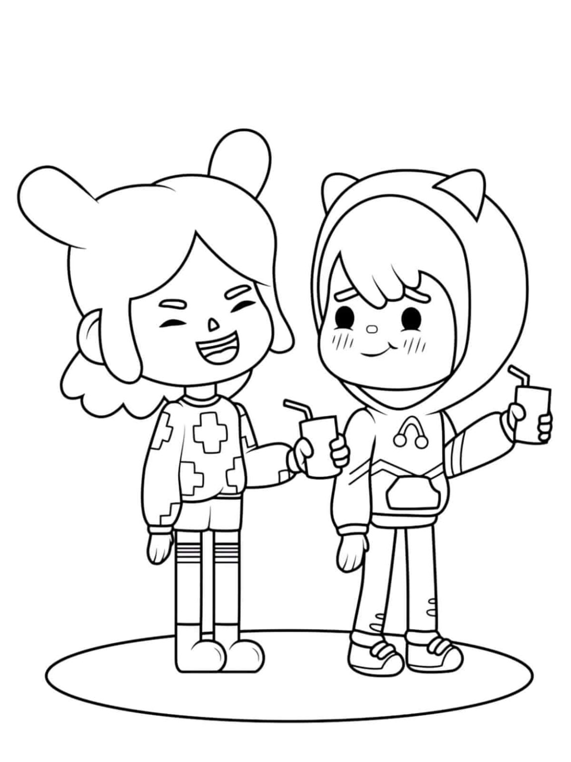 40+ Free Printable Toca Boca Coloring Pages 🎨🌈 - Coloringpagesforkids.net