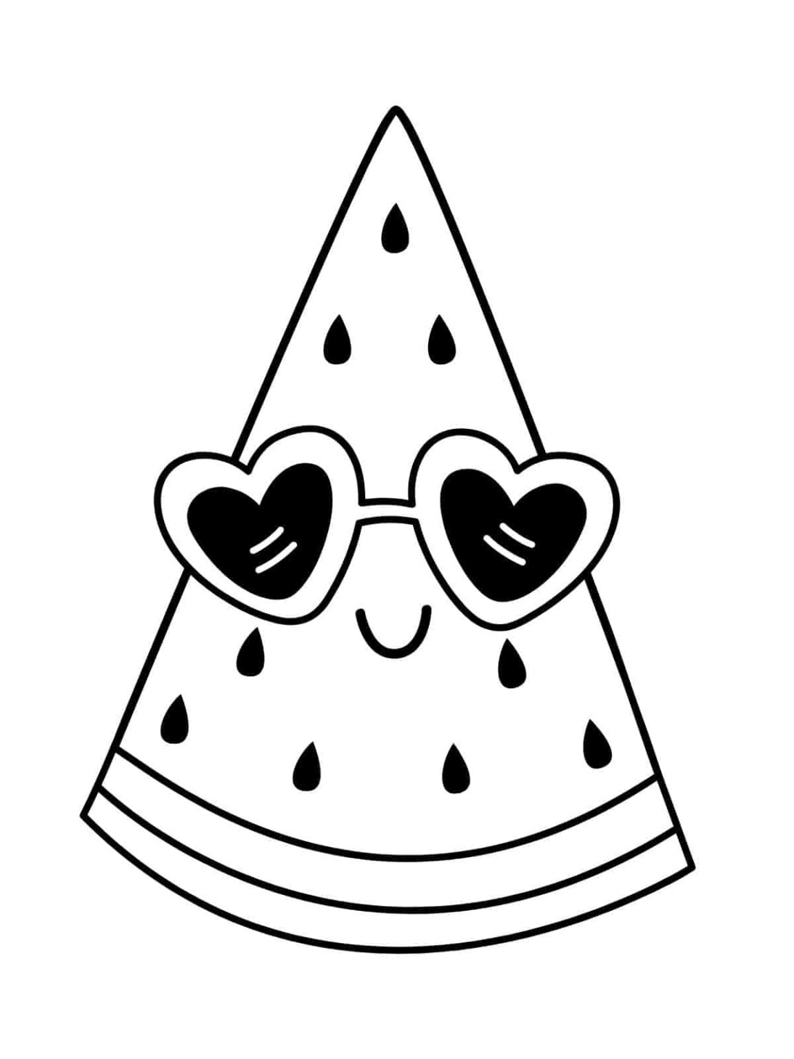 🎨🍉 30+ gratis kleurplaten van watermeloen: zoet fruitplezier ...