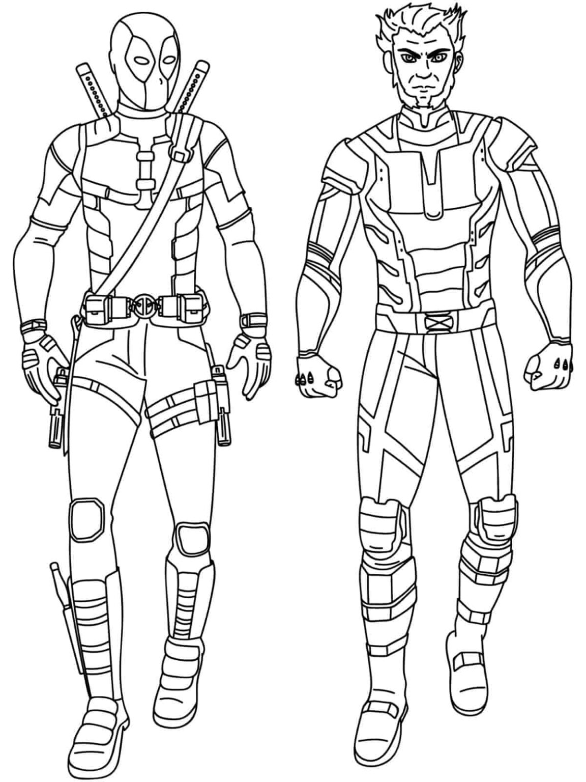 25+ PDF Wolverine Coloring Pages For Kids 🎨🦸 - Coloringpagesforkids.net