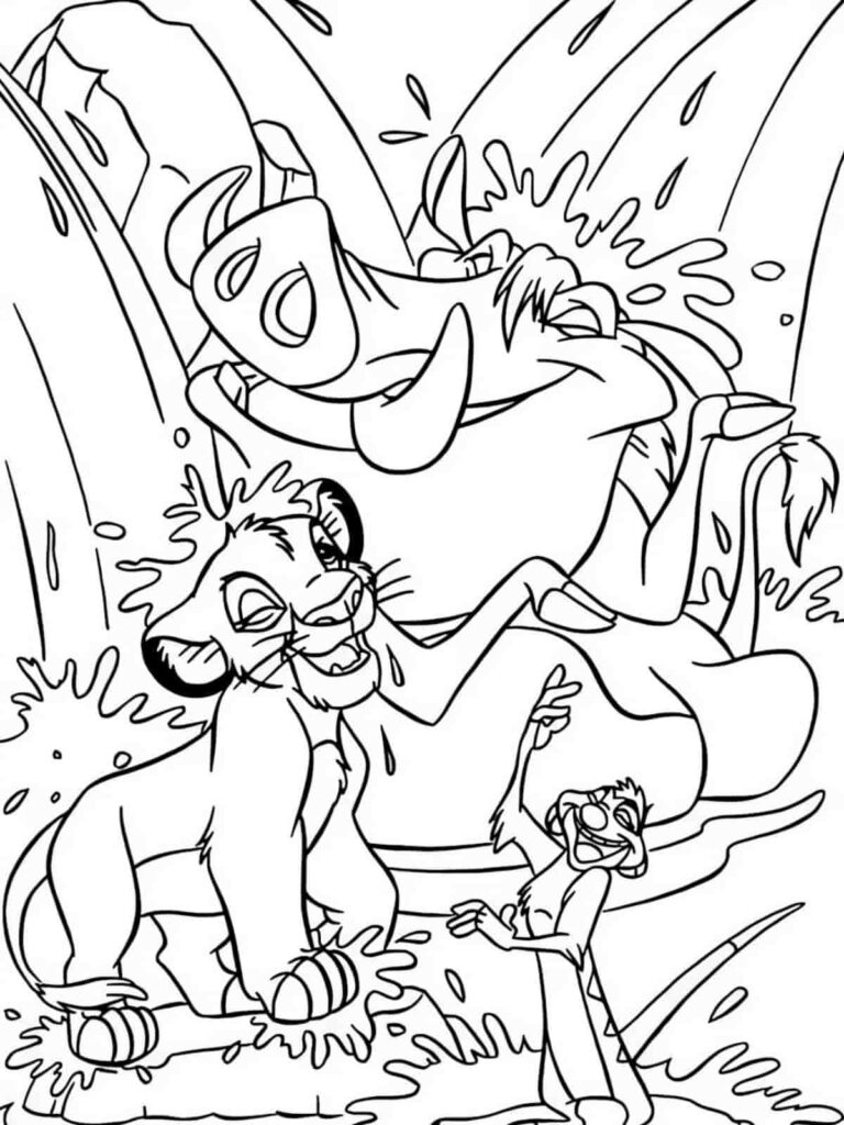 Mufasa: The Lion King Coloring Pages 2024 (Free PDF) 🎨🦁 ...