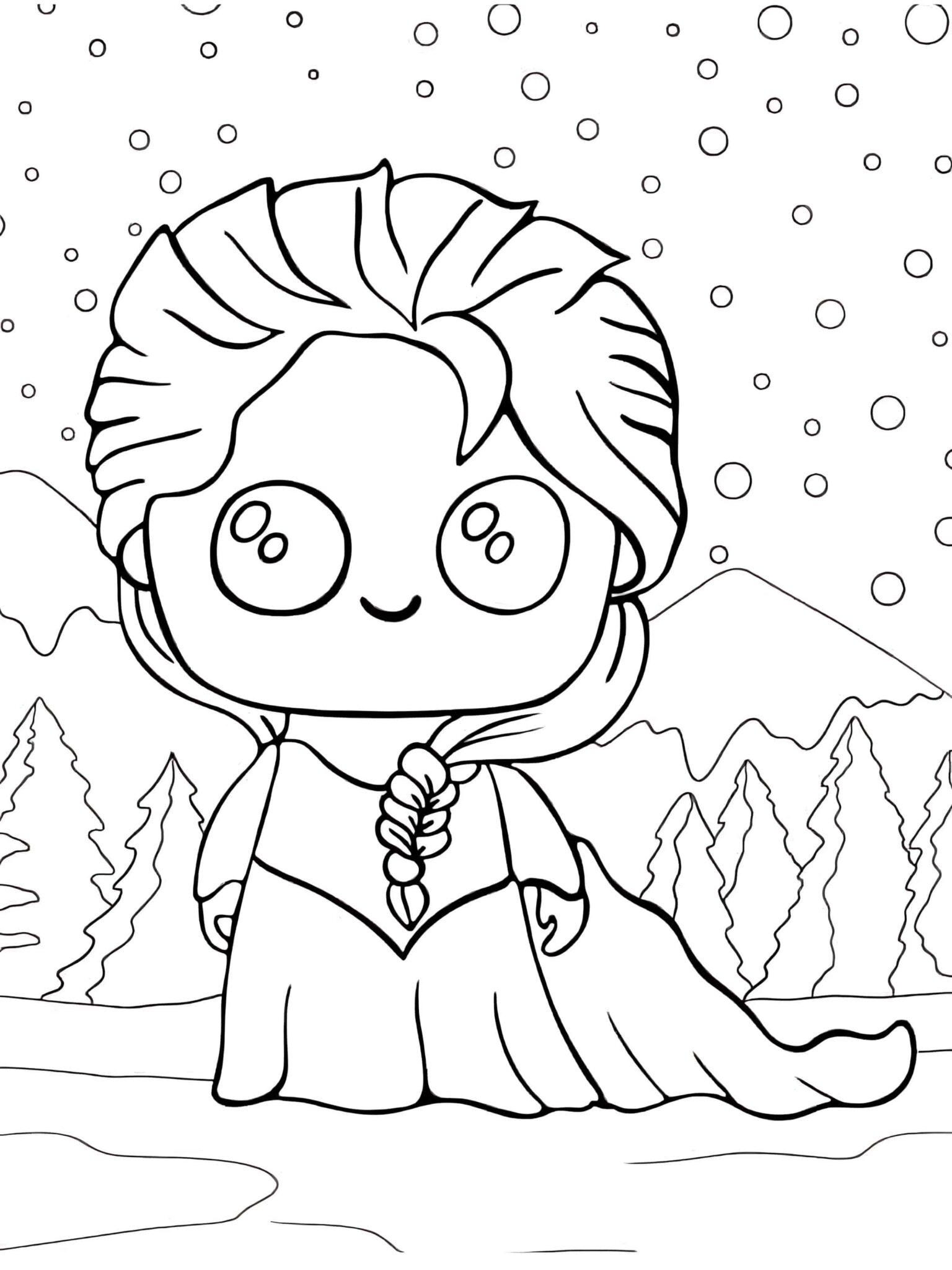 30 pagine da colorare Frozen in PDF gratuite ️🎨 - Coloringpagesforkids.net