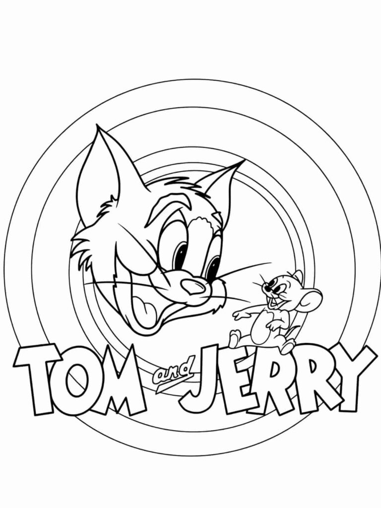 22+ Free PDF Tom and Jerry Coloring Pages 🐱🐭 - Coloringpagesforkids.net